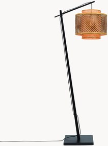 Velká oblouková lampa z bambusu Bhutan