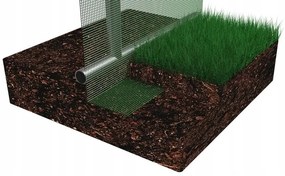 Fóliovník s 8 segmenty STRETCH 1000x400 cm zelený