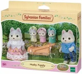 Sylvanian Families Rodina Husky s trojčaty / od 3 let