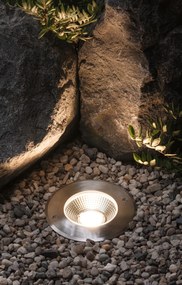 P 94748 LED zemní svítidlo Vanea IP67 kruhové 100mm 3000K 3,5W 230V hliník hliník - PAULMANN