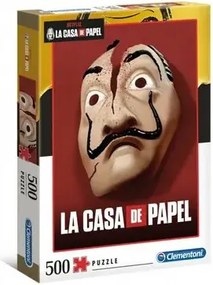 Clementoni PUZZLE Netflix: Papírový dům / 500 dílků / od 14 let