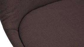 Konferenční židle Borneo V2 Walnuss látka – hnědá