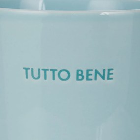 Butlers GOOD VIBES Hrnek "Tutto bene"  400 ml - modrá