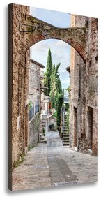 Wallmuralia Vertikální Foto obraz na plátně Italské uličky 50x100