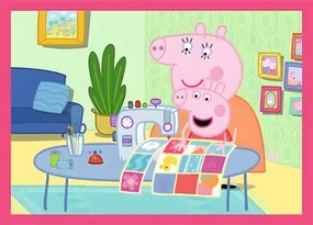 TREFL Puzzle Prasátko Peppa: Dobrodružství 4v1 / 35+48+54+70 dílků / 2