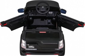 Ramiz Land Rover Discovery elektrické auto pro děti černé SUV + dálkové ovládání
