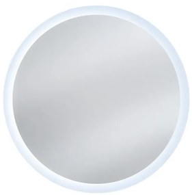 Koupelnové zrcadlo s LED osvětlením Venus 80 cm bílé