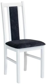 Drewmix Jídelní židle BOS 14 - doprava zdarma dřevo: bílá, potahový materiál: látka s doplatkem