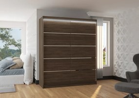 Posuvná skříň s LED osvětlením SPECTRA 180