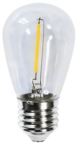 Dekorační LED žárovka E27 teplá 2700k 0,5w 40 lm