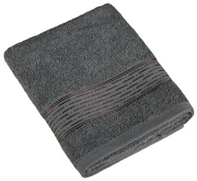 Bellatex Froté ručník a osuška kolekce Proužek tmavá šedá velikost Ručník - 50x100 cm