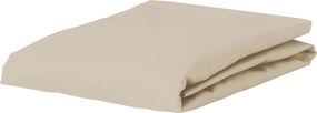 Prostěradlo s gumou Premium Percale 160 x 210 cm šedo-béžové