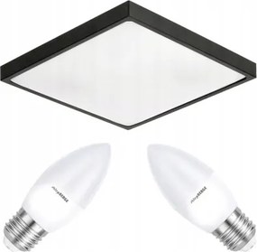 LED stropní svítidlo, panel, 2xe27 = 20w + žárovky v ceně