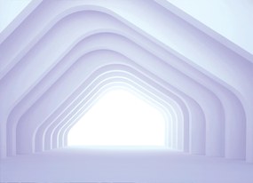 Malvis ® 3D tapeta Tunel do dálek Vel. (šířka x výška): 432 x 290 cm