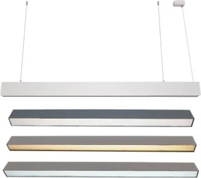 LED Lustr na lanku LED/55W/230V 3000/4000/6500K 120 cm bílá