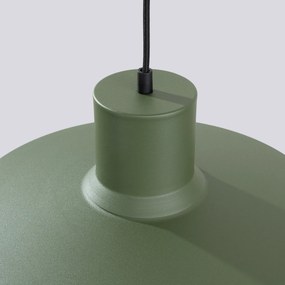 Sollux Lighting Závěsné svítidlo BILO olivově zelené