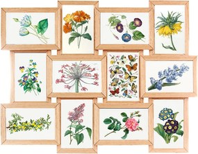 Multirám na 12 fotek FINES, fotorámeček koláž 45 x 59 cm