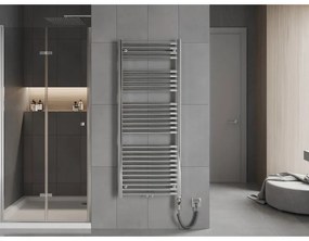 Mexen Hades, elektrické topné těleso 1500 x 600 mm, 600 W, chromová, W104-1500-600-2600-01