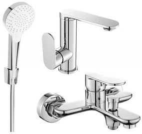 Mexen Milo R05 sada na vanu, chrom - 713053R05-00