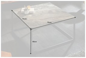 Massive home | Konferenční stolek SYMBIOSE MRAMOR 75 CM keramika