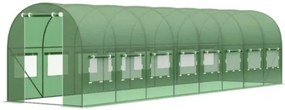 Zahradní fóliovník 3x8m zelená