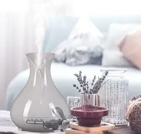 SIXTOL Vulcan šedý lesk / Aroma difuzer / 350ml / 12 W / Automatické v