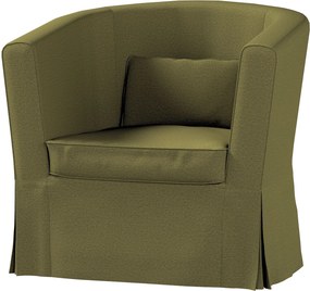 Potah na křeslo IKEA Ektorp Tullsta barva zelená látka pletený vzor