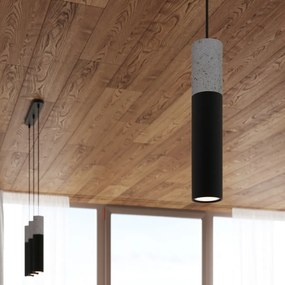 Sollux Lighting Závěsné svítidlo BORGIO 3P černé