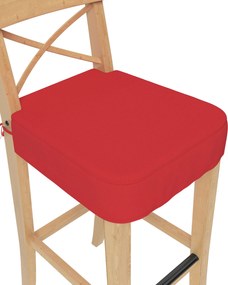Sedák na židli IKEA Ingolf - barová barva červená