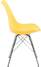 Jídelní židle Aga MR2040 Žlutá