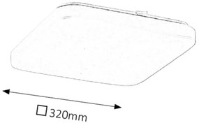 Rabalux 2287 - LED Stropní svítidlo ROB 1xLED/32W/230V hranatý