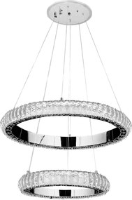 Toolight Toolight, LED závěsné osvětlení 60cm, G044-2CP, chromová, OSW-06312
