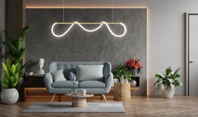 Toolight Toolight, LED stropní svítidlo APP854-CP Long Gold, bílá-zlatá, OSW-03998