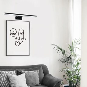 Nástěnné LED svítidlo Pinto, 1x LED 12w, 3000k, (50 cm), b