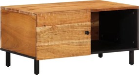 vidaXL Konferenční stolek 80 x 50 x 40 cm masivní akáciové dřevo [356859] Barva: Přírodní