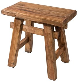 Velká štokrle - Stará dřevěná venkovská stolička
