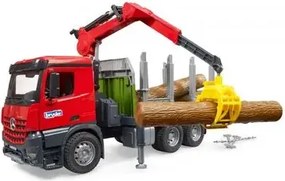 Bruder 03669 MB Arocs nákladní auto na převážení kmenů / od 3 let