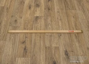 Breno PVC MAXIMA PLUS Ohrid Oak S43 (591-02) – hnědé dřevo, šíře 400 cm