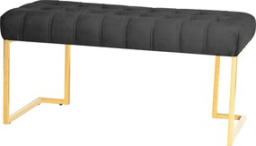 XXXLutz TABURETOVÁ LAVICE, plast, kov, 47/48/100 cm - Taburety - 005937047003