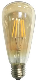 ACA DECOR LED žárovka filament Edison E27 8W stmívatelná