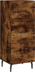 Skříň highboard kouřový dub 34,5 x 34 x 180 cm kompozitní dřevo 3199254