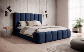 Postel MODEL 14 160x200 modrá - MAGIC VELVET 2216