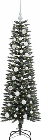 Umělý vánoční stromeček Zelená 150 cm PVC, plast a ocel 3395931