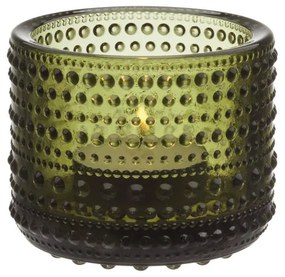 Iittala Svícen na čajovou svíčku Kastehelmi, moss green