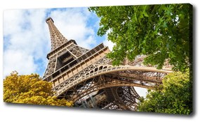 Wallmuralia Moderní fotoobraz canvas na rámu Eiffelova věž Paříž 100x50