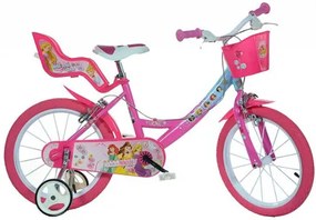Dino Bikes Dětské kolo Princezny Disney 14"