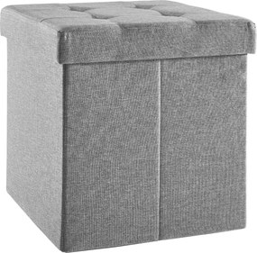 XXXLutz SEDACÍ BOX, textil, kompozitní dřevo, 38/38/38 cm Carryhome - Taburety - 001635000805
