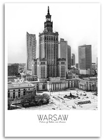 Gario Obraz na plátně Varšavský palác kultury Rozměry: 40 x 60 cm