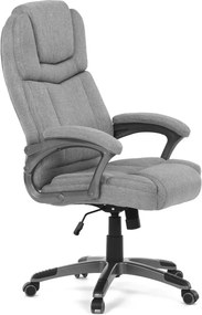 Kancelářské křeslo KA-C715 GREY2, houpací mechanismus, šedá látka (65 x 73) cm