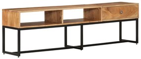 TV skříňka 160 x 30 x 45 cm masivní akáciové dřevo 337991